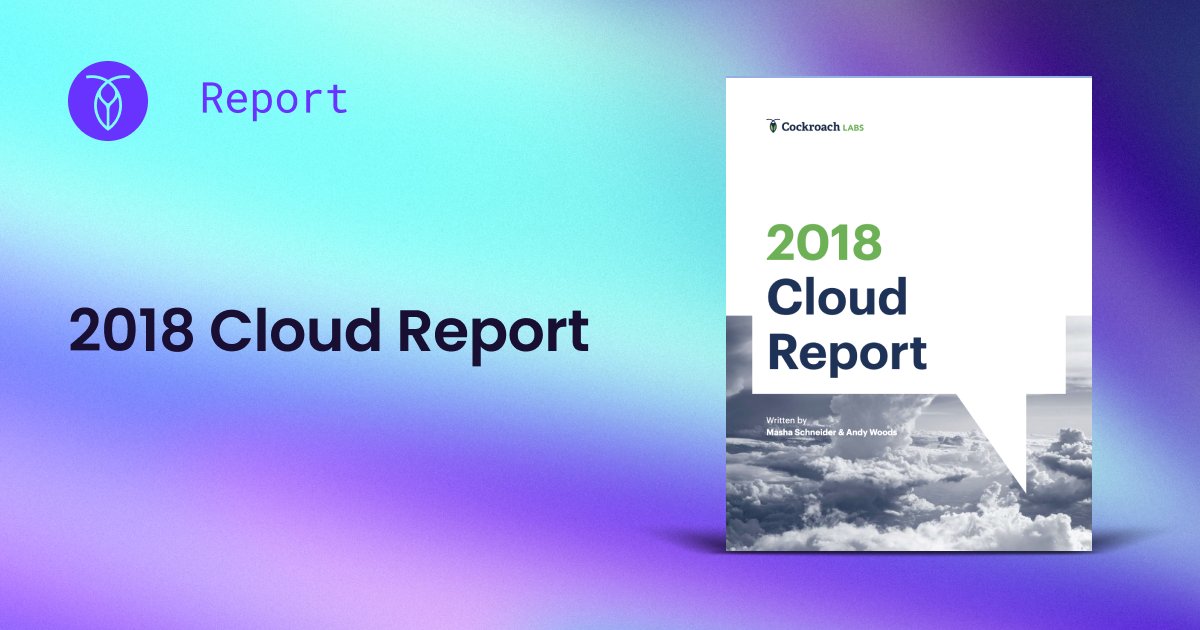 2018 Cloud Report