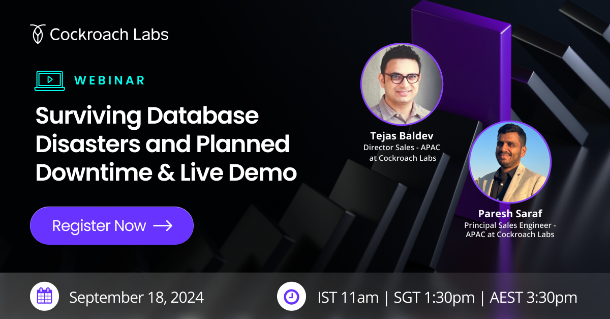 Everything Fails: Surviving Database Disasters and Planned Downtime